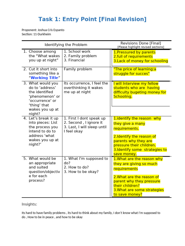 Addressing Family Pressure in Education | PDF