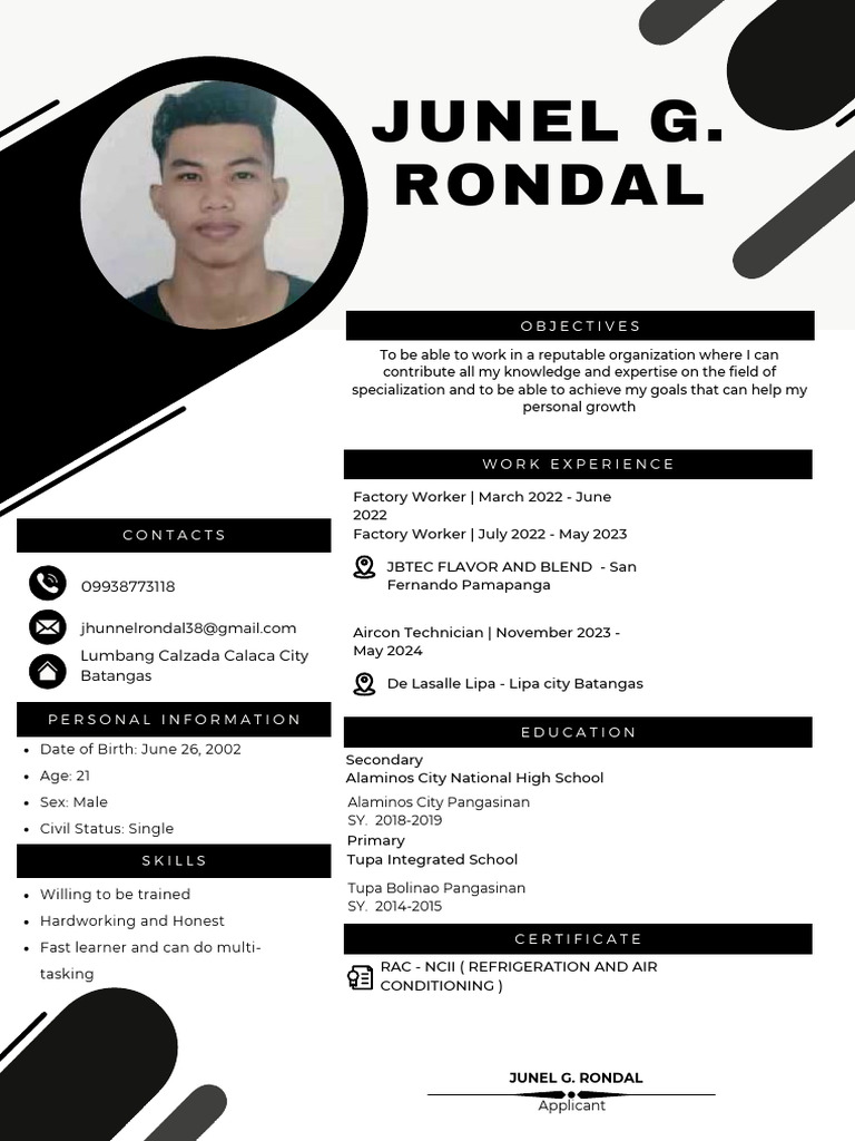 Junel G. Rondal | PDF