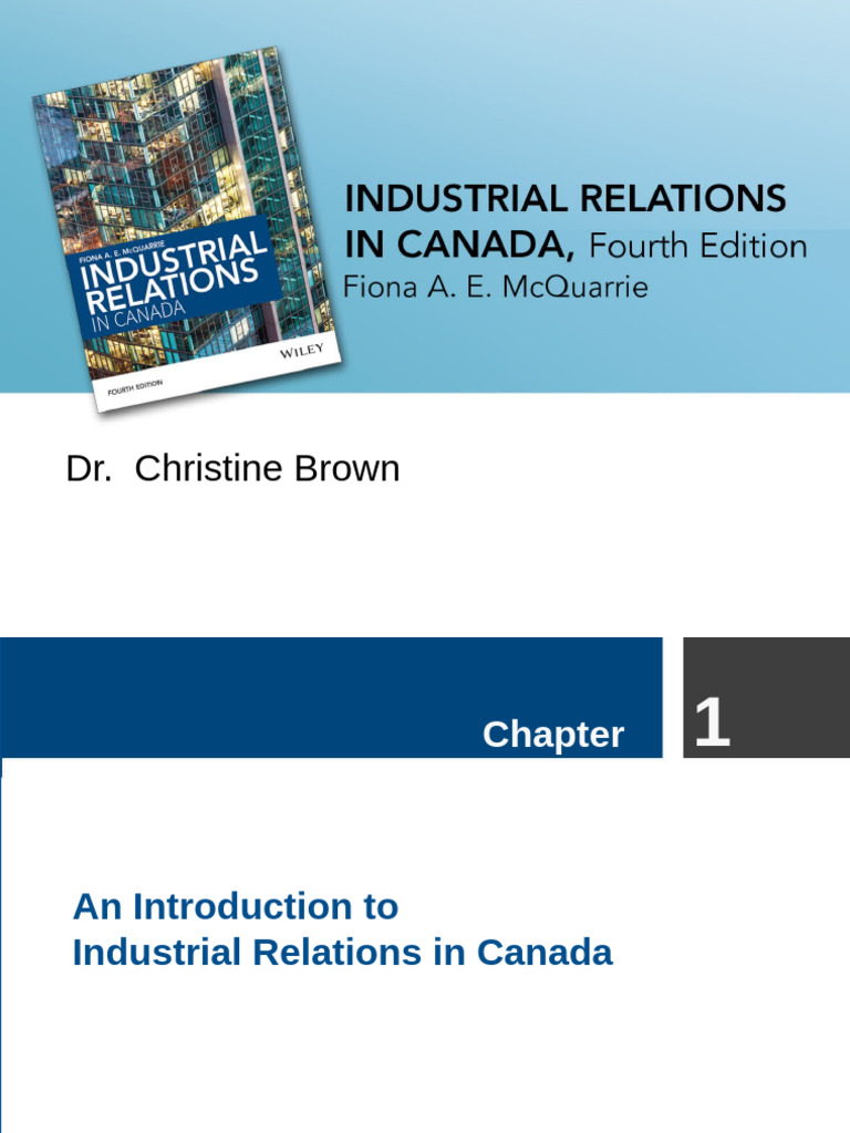Chapter 1 and Intro to Course (1) | PDF | Labor Relations | Employment