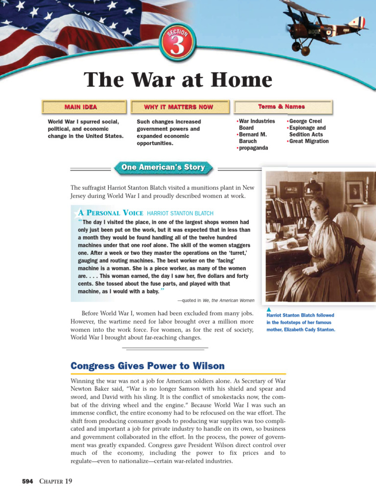 Chapter-19-Pp594-603 (The War at Home) | PDF | First Amendment To The ...