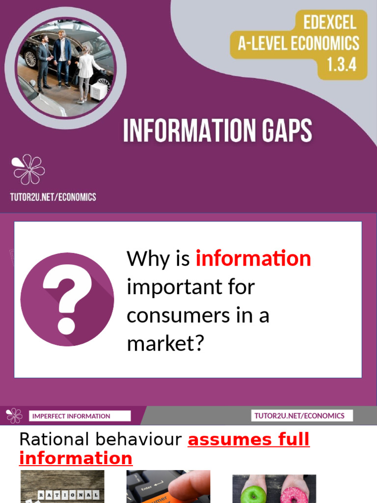1_3_4_Innformation_Gaps | PDF | Market (Economics) | Economics