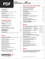 Fireroom Restaurant Menu Overview | PDF | Sushi | French Fries