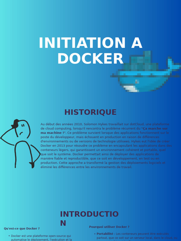 Initiation A Docker | PDF | Informatique | Ingénierie informatique
