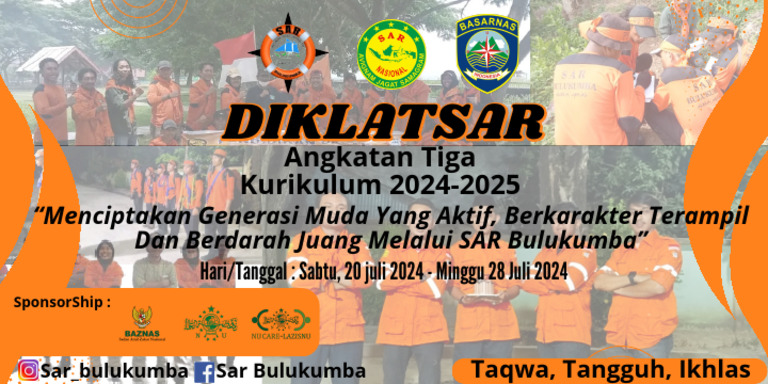 Contoh Spanduk Acara Sosialisasi Modern Biru Putih Oranye_20240719 ...