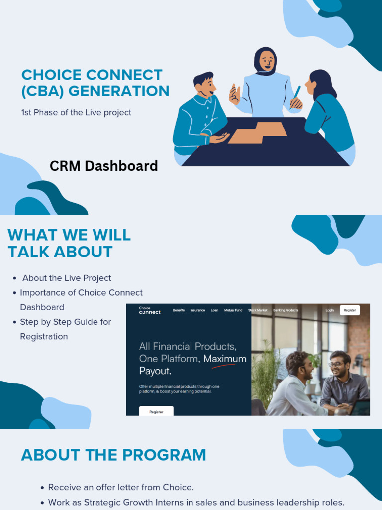 Choice Connect (Cba) Generation | PDF