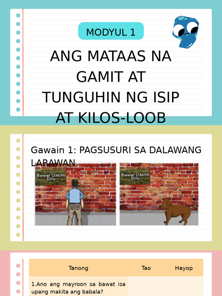 QTR 1 Modyul 1 | PDF