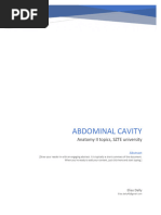 Anatomy of the Oral Cavity | PDF | Tongue | Mouth