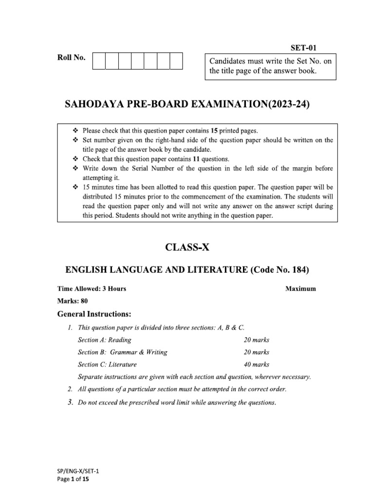 x English Set1 | PDF