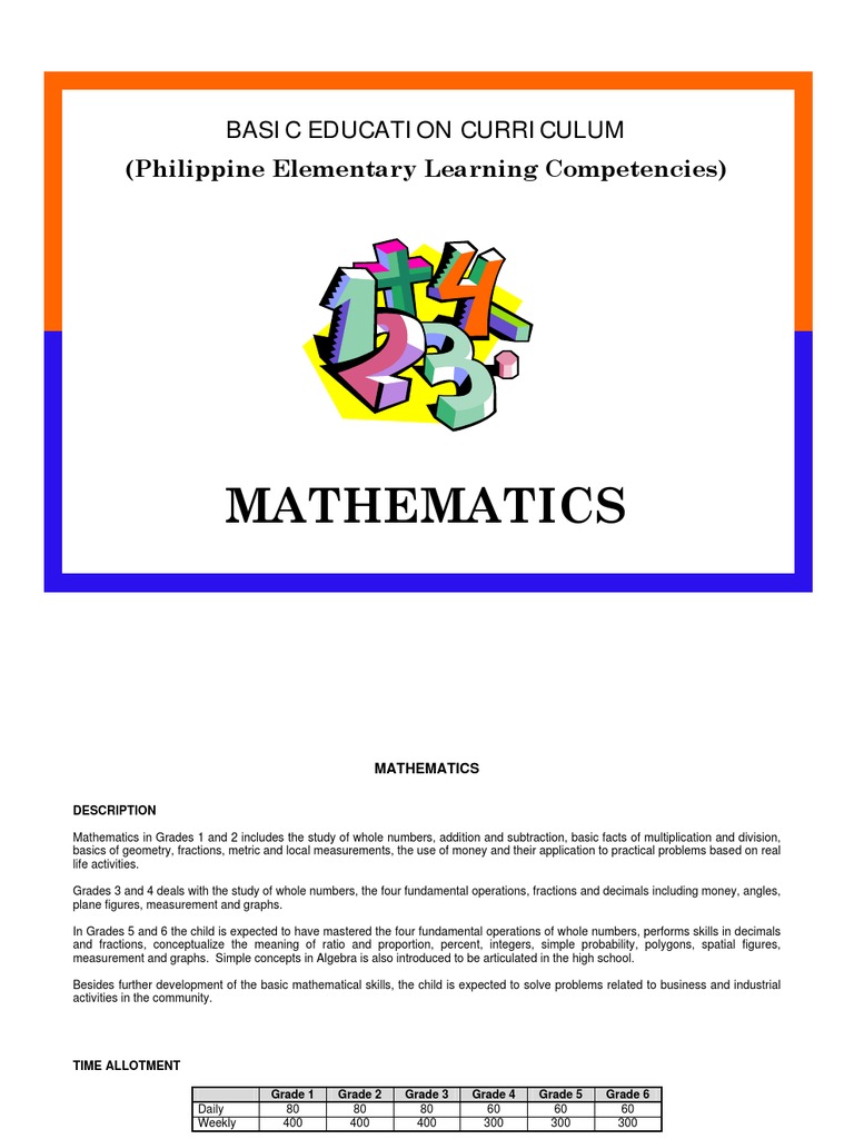 BEC Mathematics | PDF | Fraction (Mathematics) | Multiplication