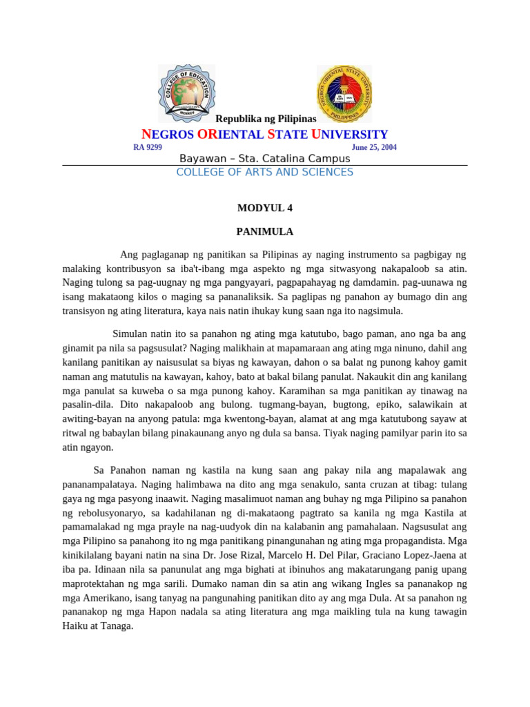 GE-12-MODYUL-4 | PDF