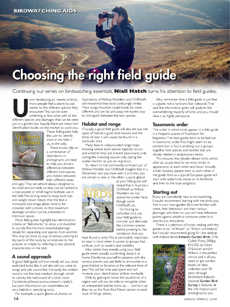Choosing-the-Right-Field-Guide | PDF