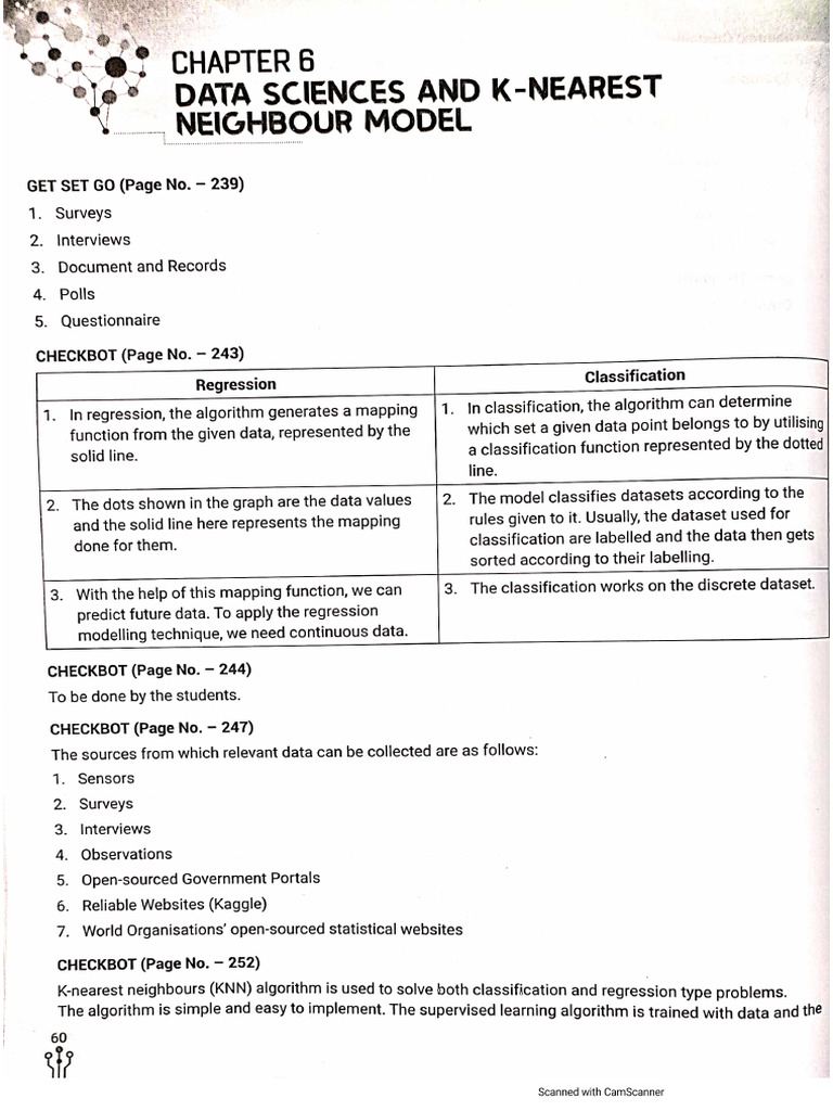 Chapter 6_Data science and k nearest neighbour model (PART B) | PDF