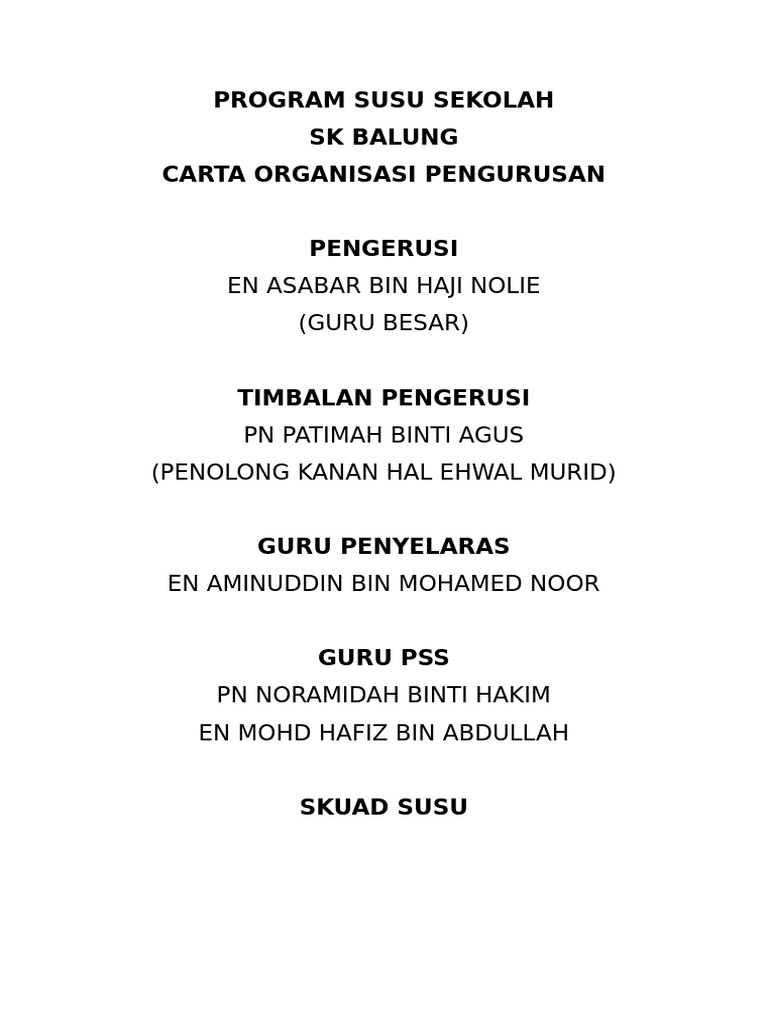 Program Susu Sekolah | PDF