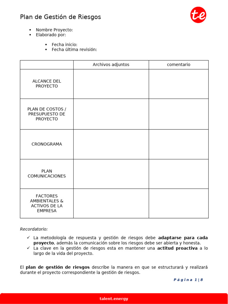elaborar plan de gestion | PDF | Presupuesto