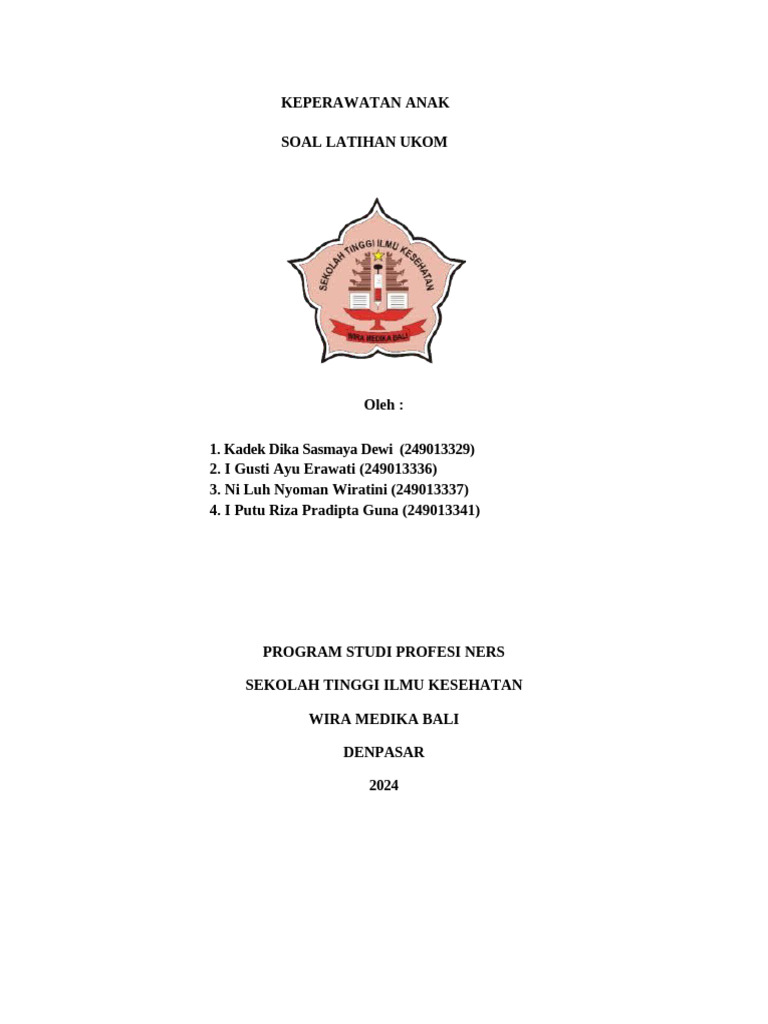 Soal Ukom Anak | PDF