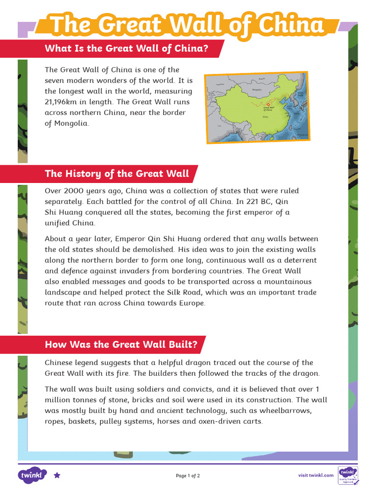 t2-e-5393-uks2-the-great-wall-of-china-differentiated-reading-comprehension-activity-_ver_4 ...