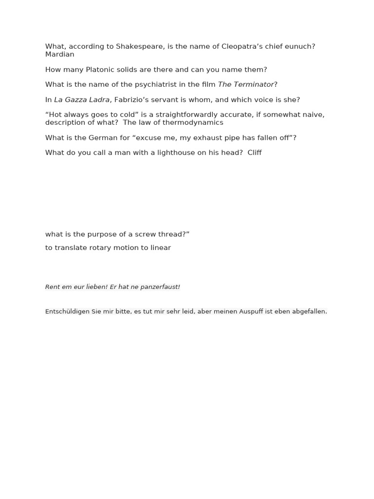 Difficult Questions | PDF Difficult Questions | PDF