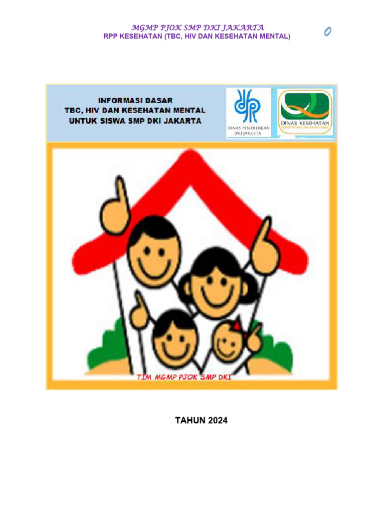 RPP Kesehatan TBC, HIV, dan Mental SMP | PDF