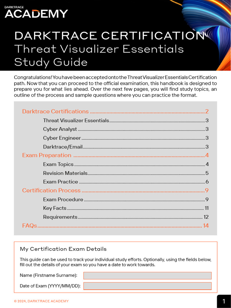 Threat Visualizer Essentials Study Guide | PDF | Identity Document ...