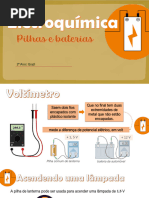 Estrutura Da Pilha de Daniell | PDF | Eletroquímica | Eletrodo