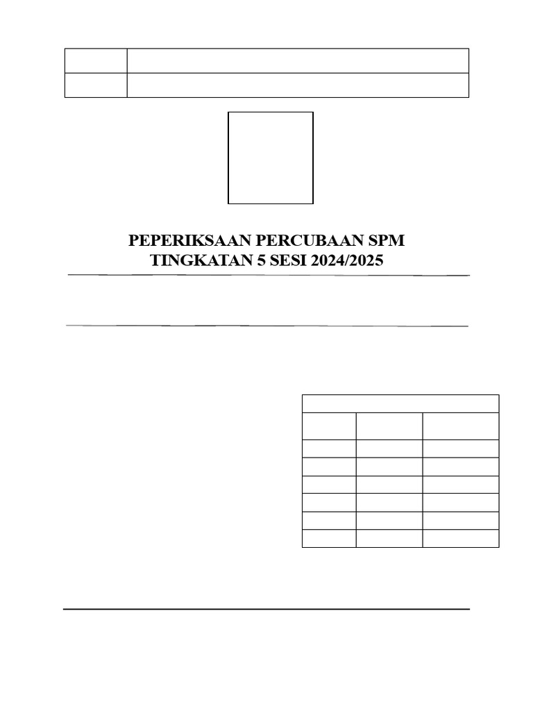 Johor (Muar) Trial 2024 P1 - Reading | PDF