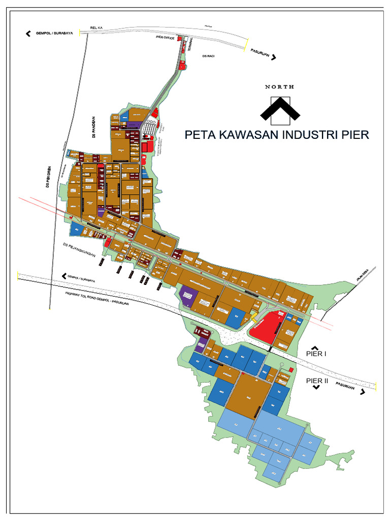 Peta Masterplan Pier (2024-09) - Model | PDF