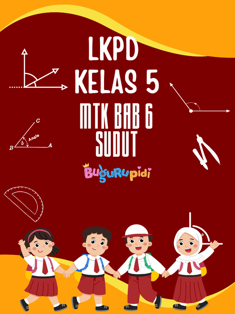 LKPD Kelas 5 MTK (Bab 6 Sudut) | PDF