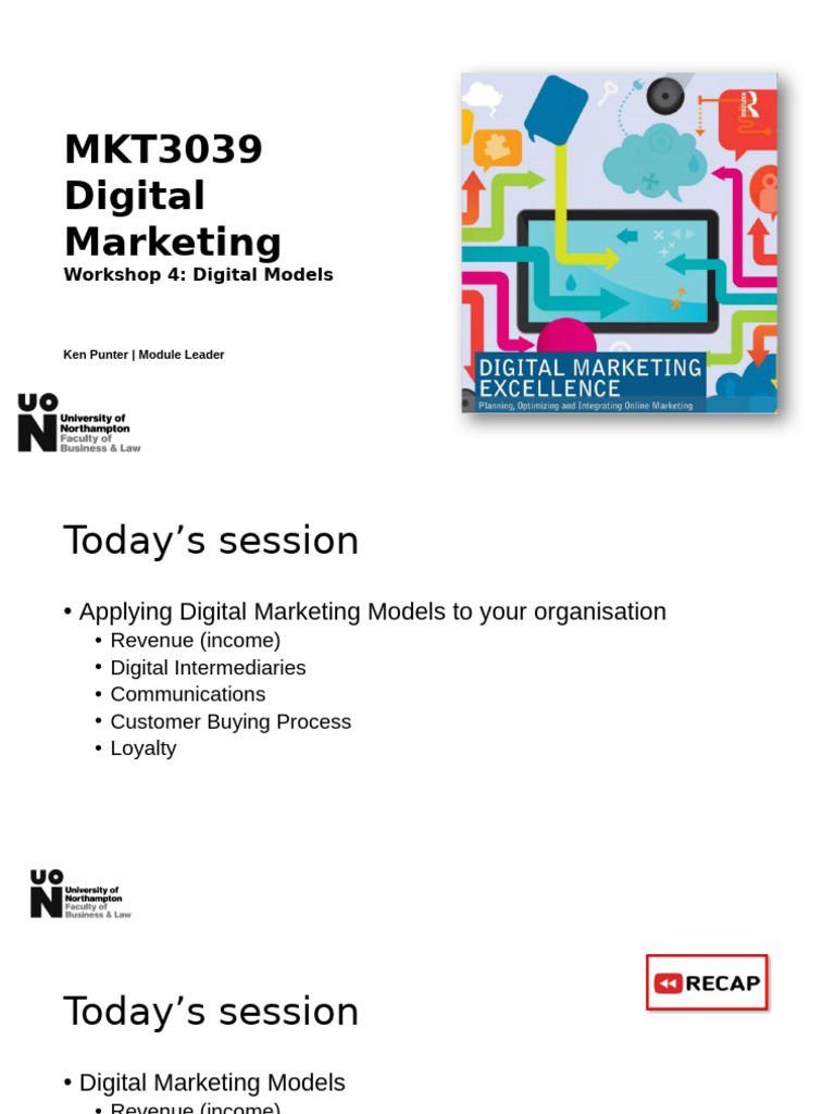 Digital Marketing Models Workshop Guide | PDF | Marketing | Digital ...