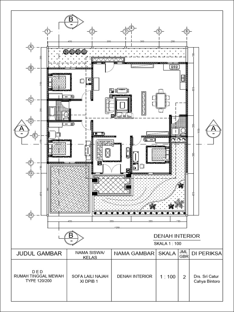 Denah Interior 2 | PDF