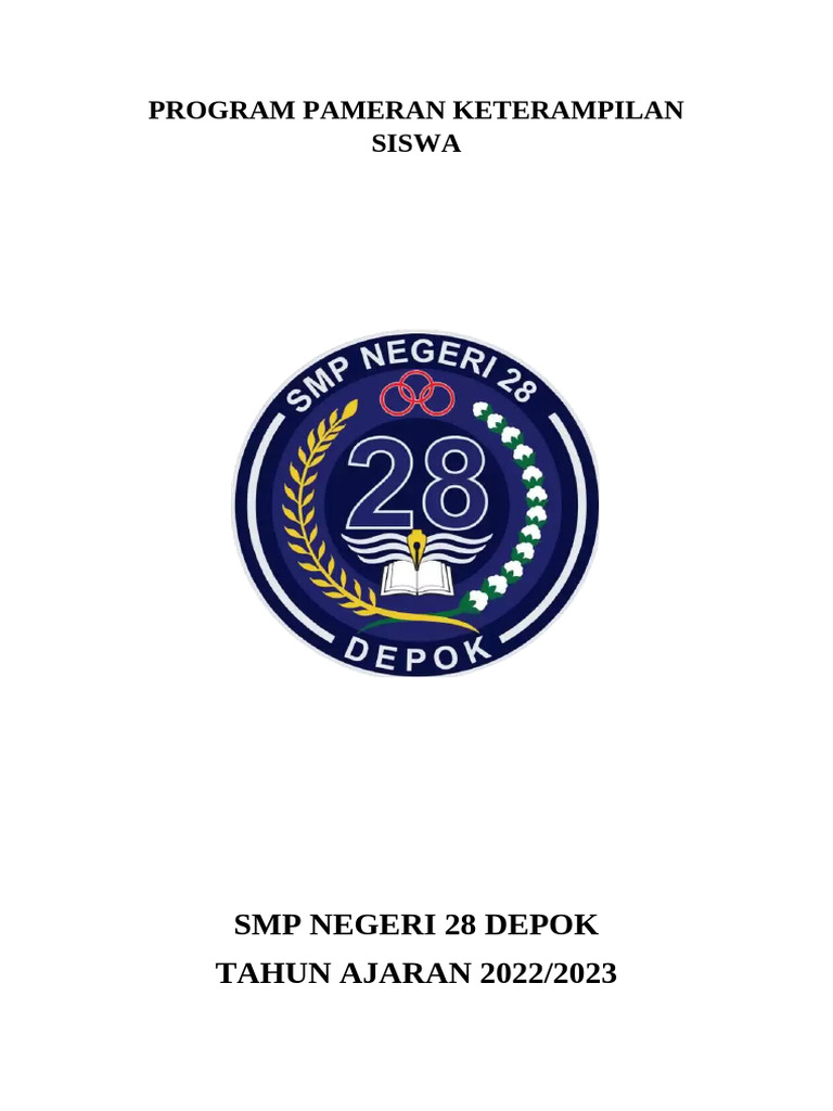 Pameran Keterampilan Siswa SMP 28 Depok | PDF
