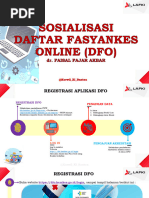 Cara Masuk Aplikasi DFO | PDF | Pengelolaan Keuangan & Uang