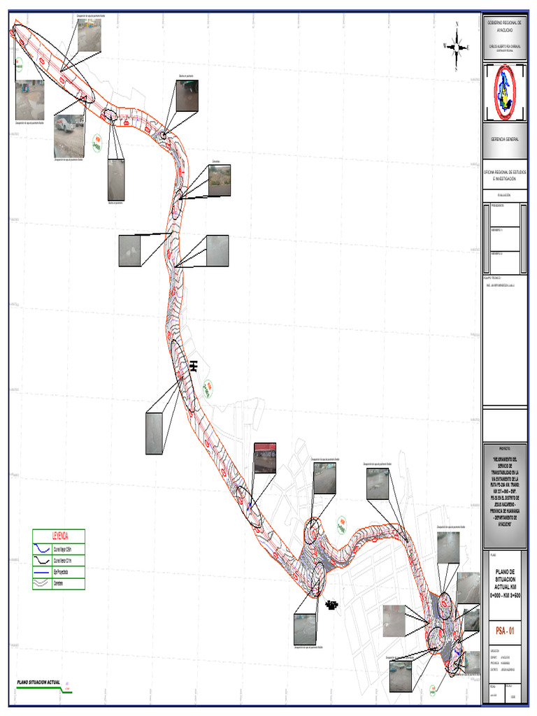Plano de Situacion Actual-Pc-01 (A0) | PDF