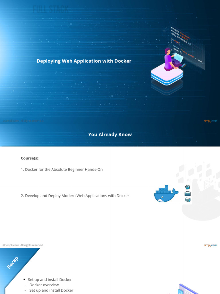 eBook .NET 4 L4 Deploying Web Application With Docker | PDF | Microsoft Windows | Windows 10