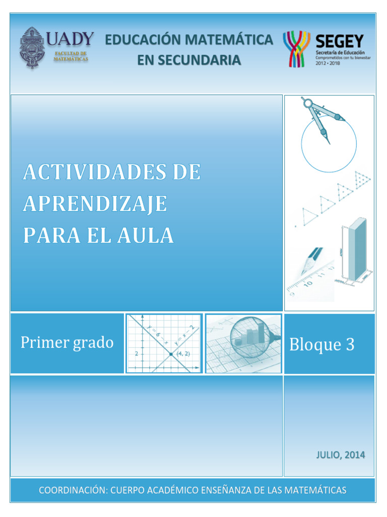 Actividades-Aula Bloque3 | PDF | Ecuaciones | Multiplicación