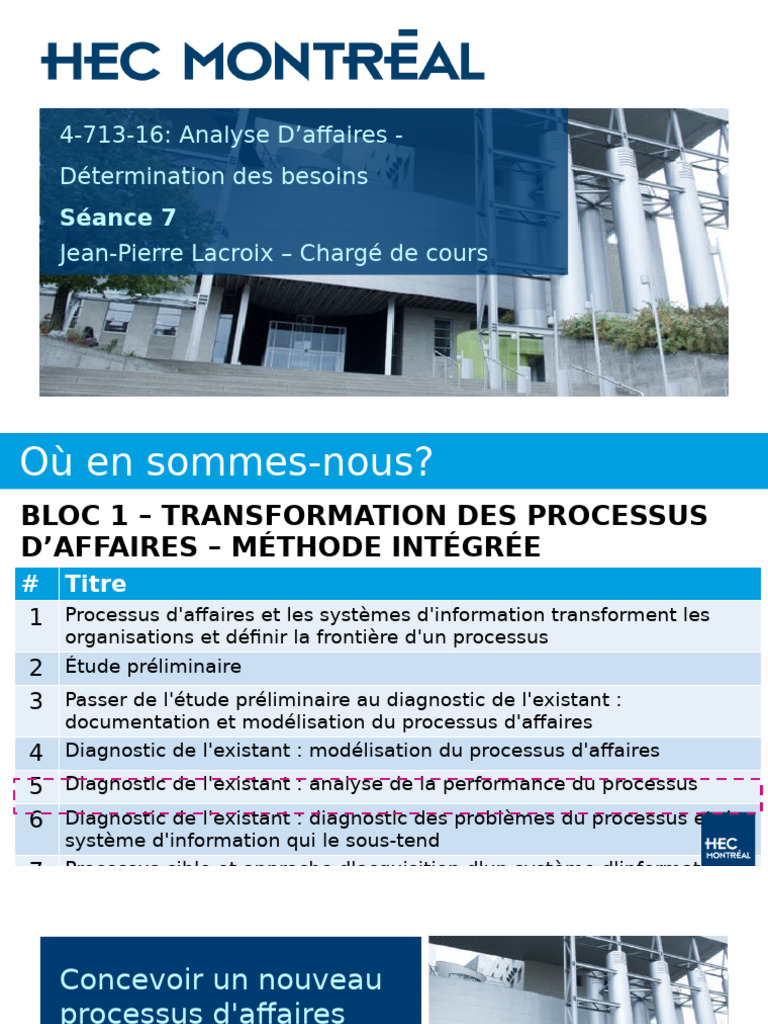S7- TECH 40713 S01 PROFESSEUR | PDF | Processus d'affaires | Facture