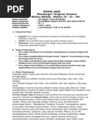 Contoh Modul Ajar PJBL | PDF