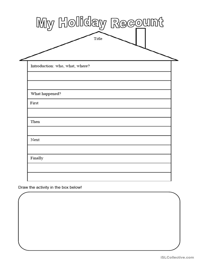Holiday Recount Frame | PDF