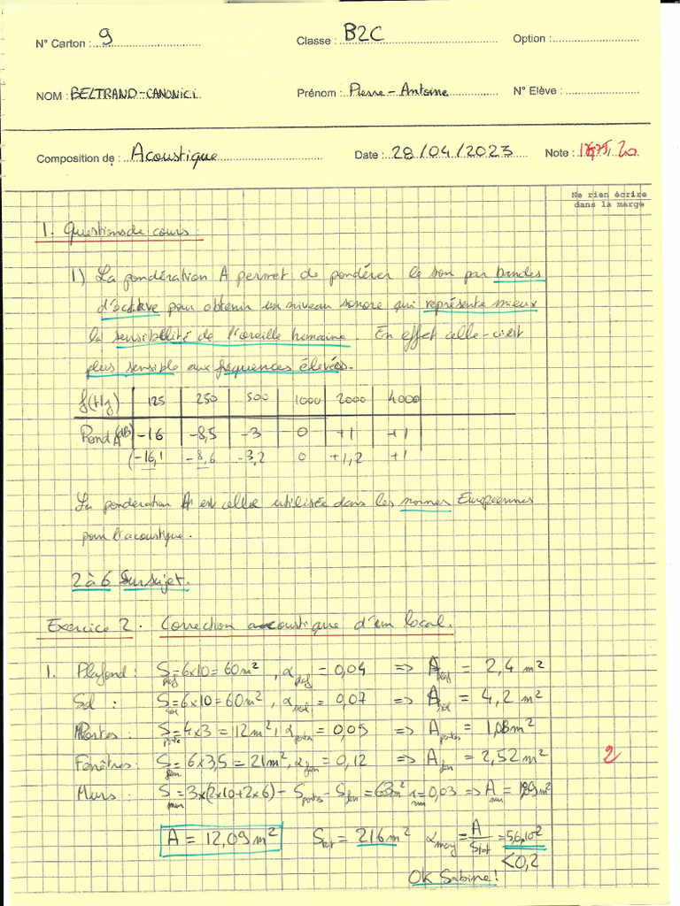 Acoustique Compo | PDF