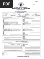 CS Form No. 6 Revised 2020 Application For Leave | PDF