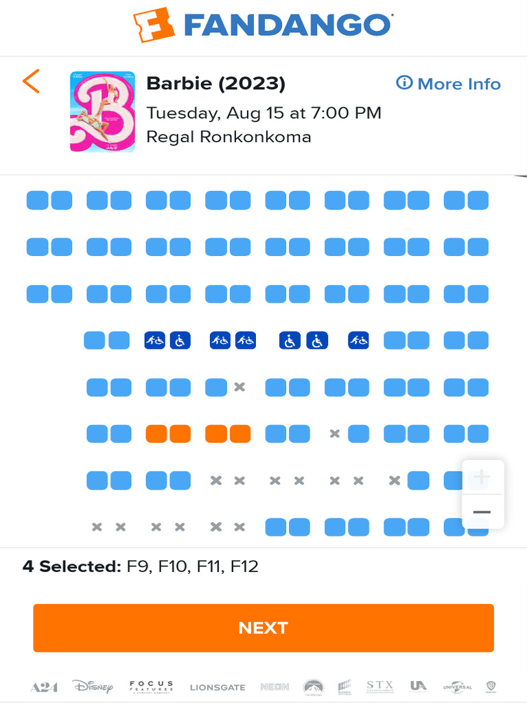 Choose Seats Fandango | PDF