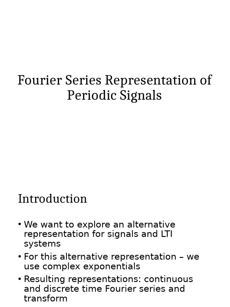 Lecture4-Fourier Series Representation of Periodic Signals - Anotated | PDF | Fourier Series ...