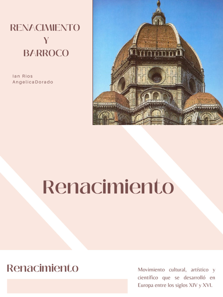 Renacimiento y Barroco (1) | PDF | Renacimiento | Barroco