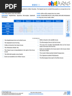 Einstein Riddle Worksheet | PDF | Drink | Yellow