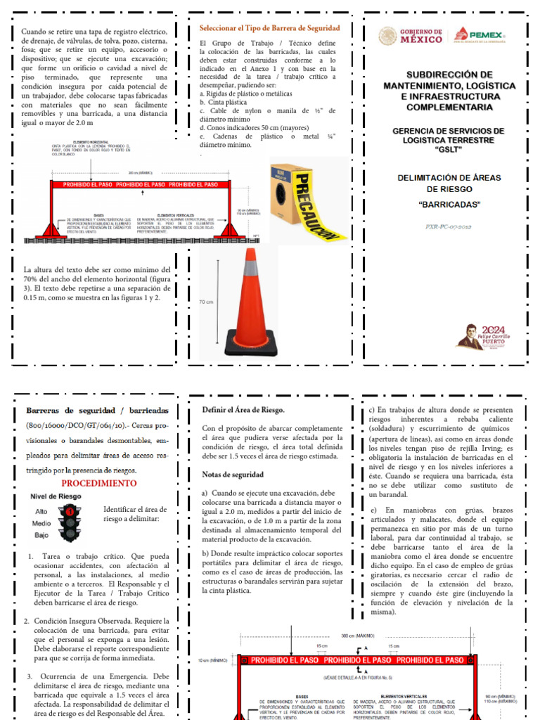 Triptico Barricadas | PDF
