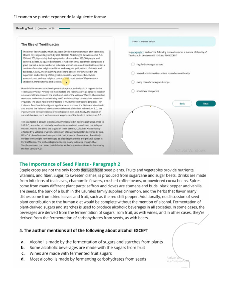 KEY TOEFL iBT Reading | PDF | Transcendentalism | Henry David Thoreau