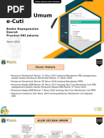 Panduan e Cuti | PDF | Karier & Perkembangan