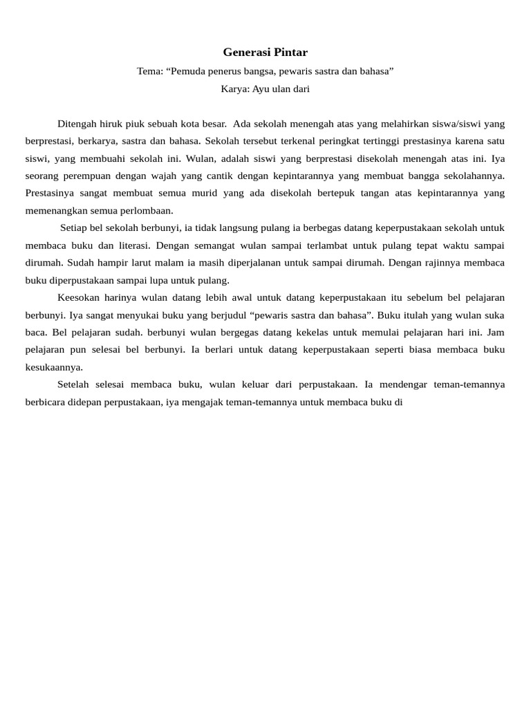 Generasi Pintar | PDF