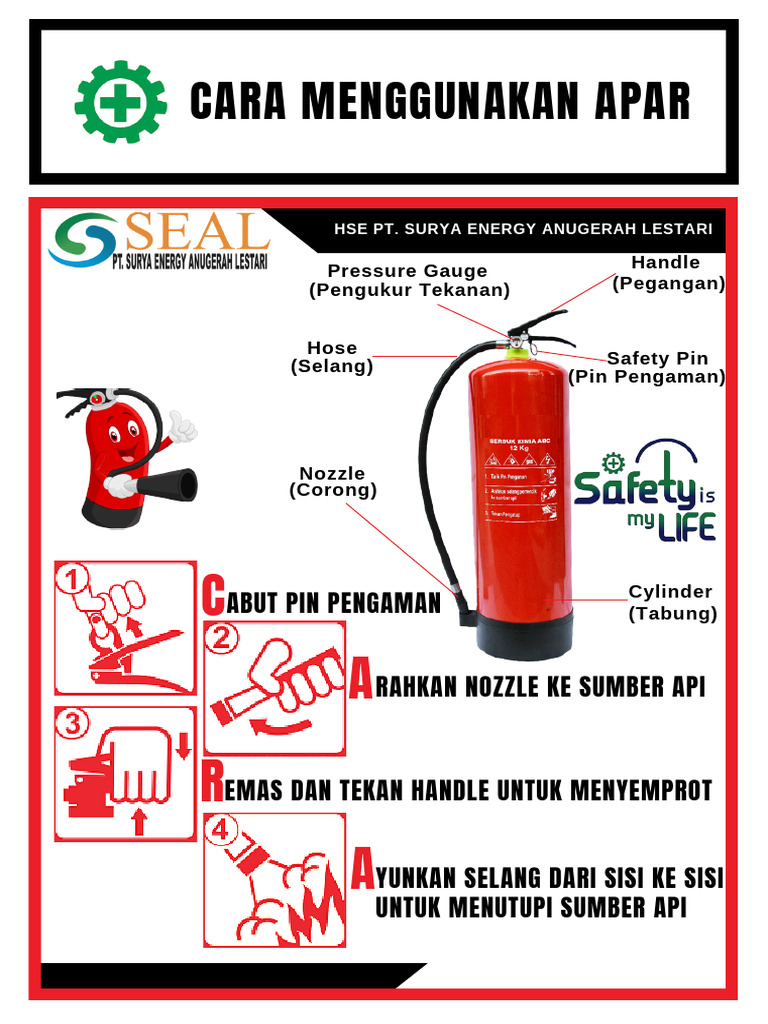 CARA Menggunakan APAR | PDF