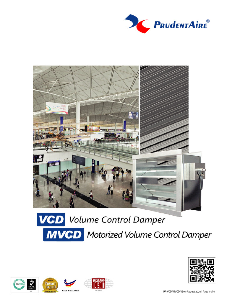 Motorized Volume Control Damper | PDF