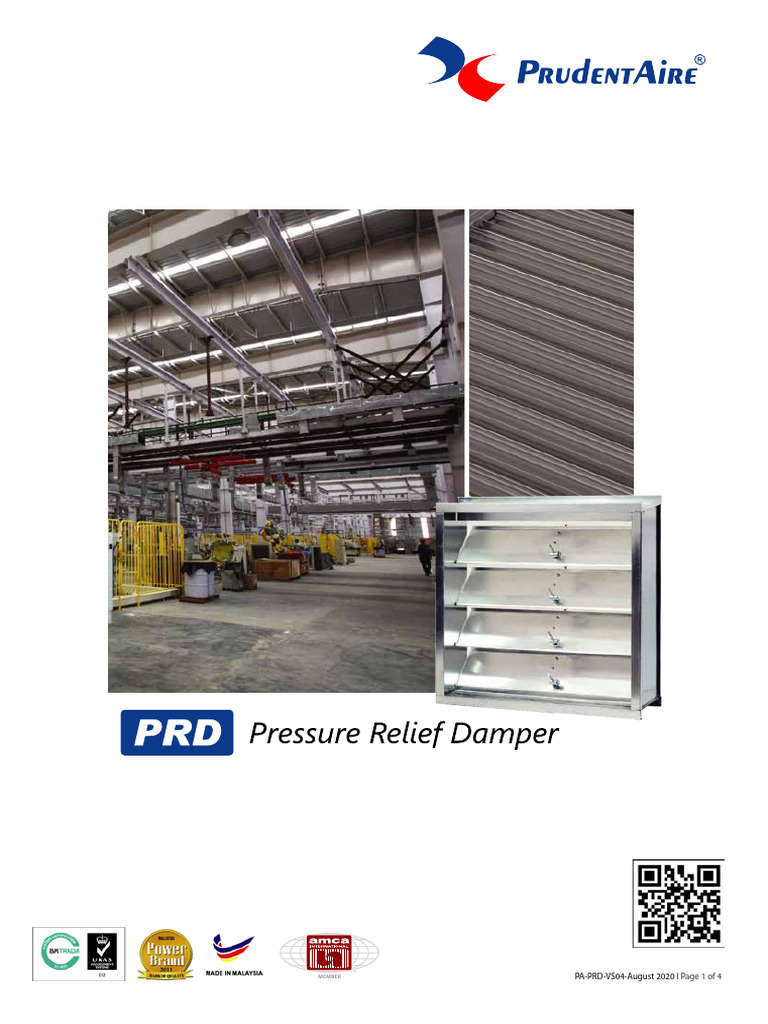 Pressure Relief Damper (PRD) | PDF